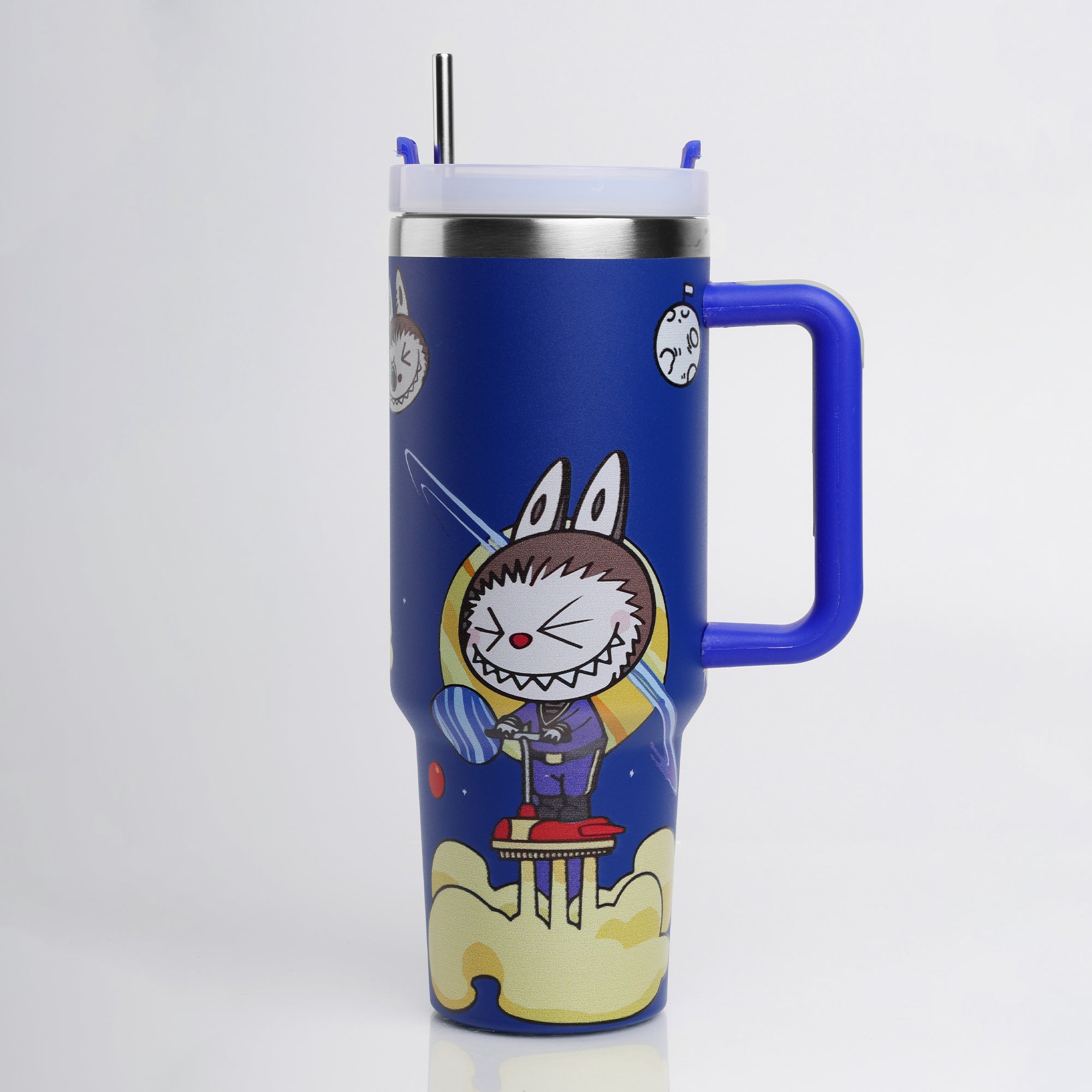 LABUBU “Cosmic Ride” Blue Sipper – ALANKRIT